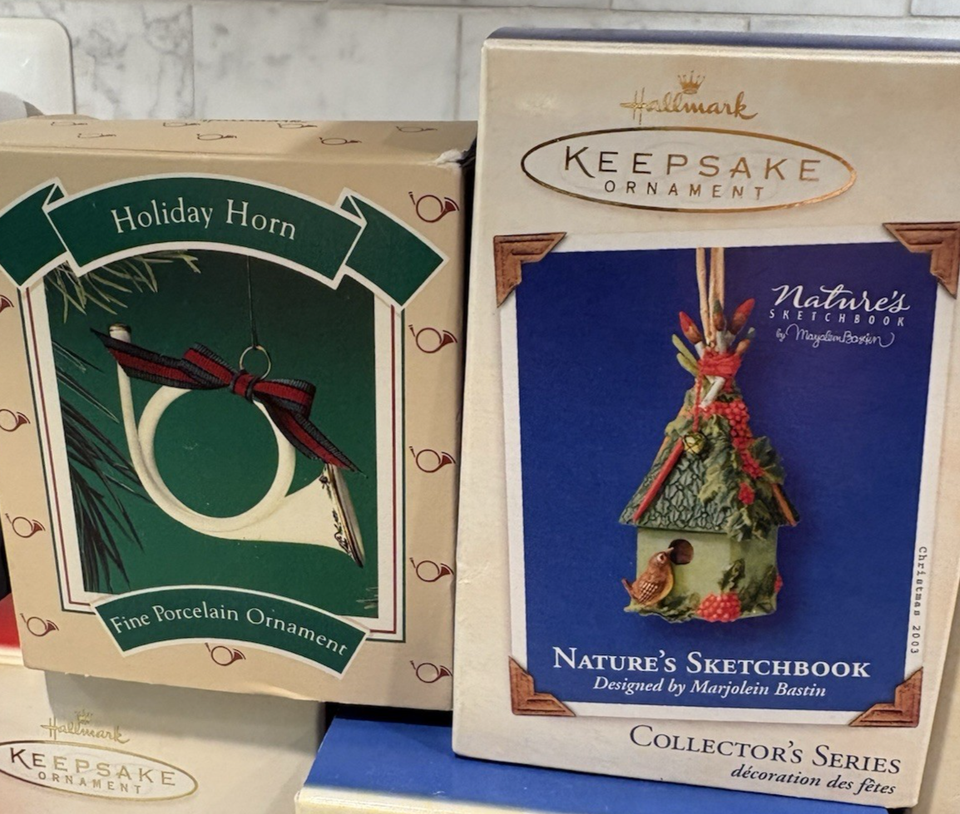 Hallmark Keepsake Ornaments Lot of 17 Items in Original Boxes | eBay
