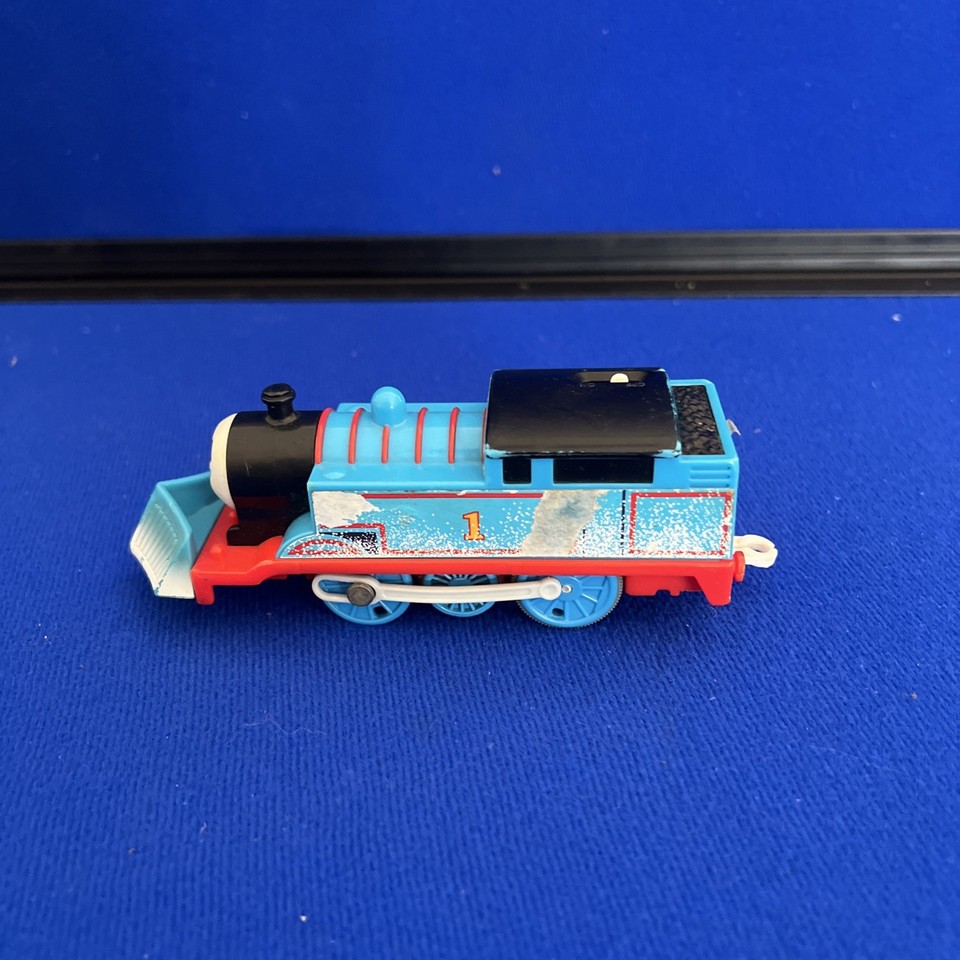 Trackmaster Thomas and Friends Snow Plow Thomas | eBay