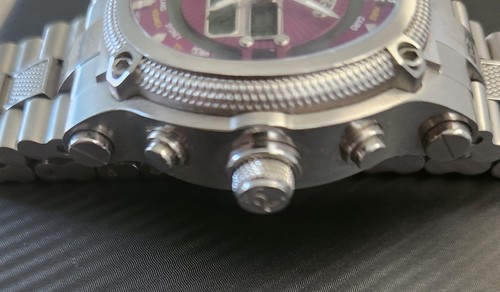 RENATO BEAST ANA-DIGI PURPLE FACE LIMITED EDITION WATCH | eBay