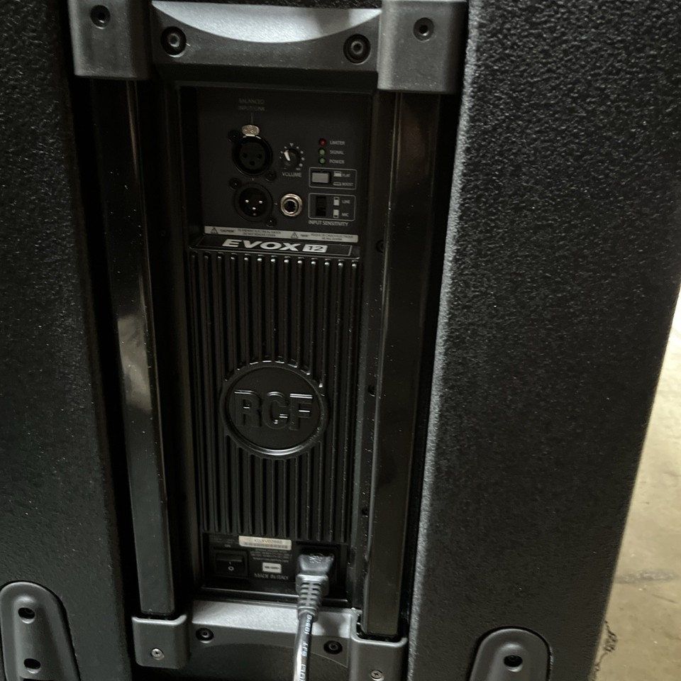 RCF EVOX12 Column Array Powered Active Speaker System Black | eBay