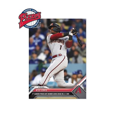 Kyle Lewis 1st Pinch Hit HR - 2023 MLB TOPPS NOW Card 15 in hand | eBay