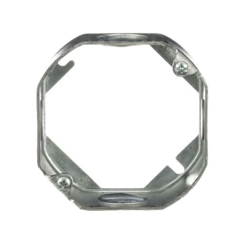 Steel City 55151-1/2-3/4, 4" x 1-1/2", Steel, Octagon Box Extension ...