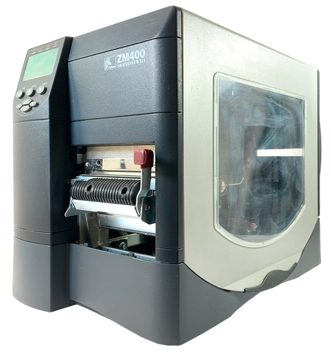 TESTED Zebra ZM400 FedEx 311090664 Direct Thermal Label Printer USB ...