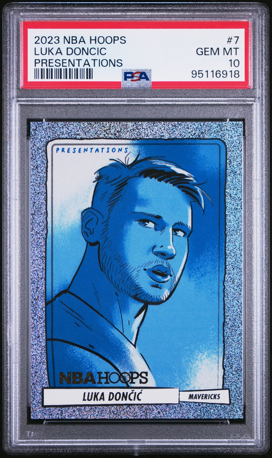 2023 PANINI NBA HOOPS PRESENTATIONS #7 LUKA DONCIC PSA 10 | eBay