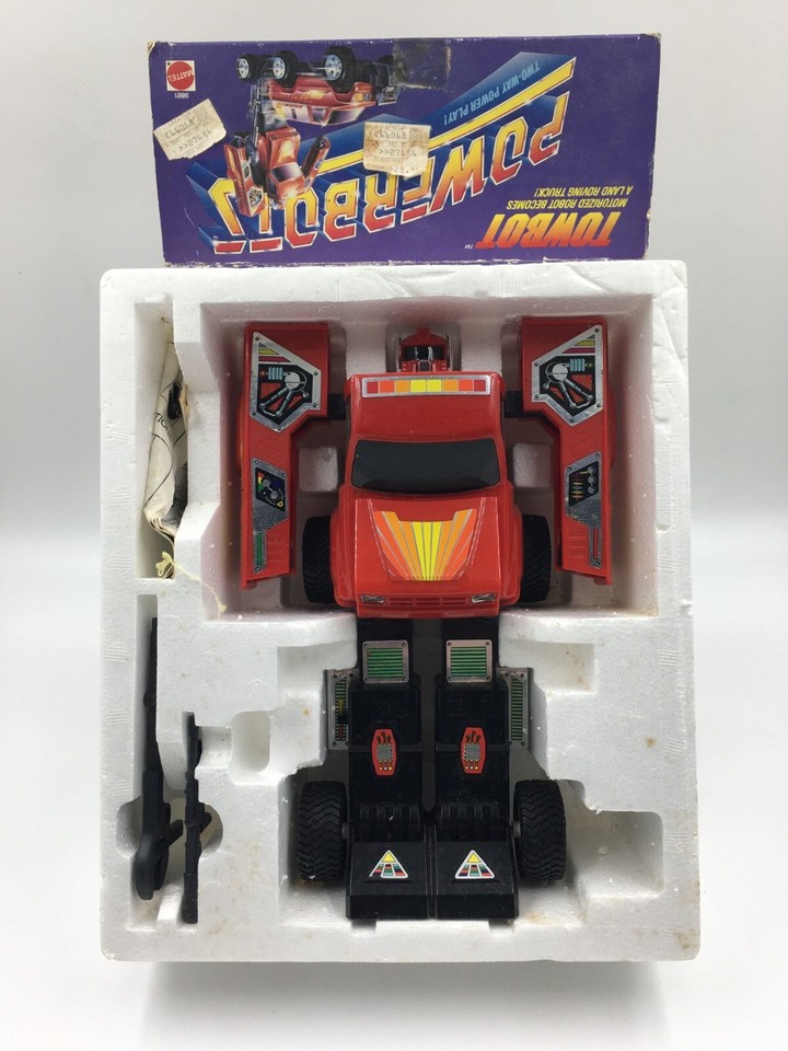 Powerbots - Towbot - Mattel - Transforming Robot | eBay