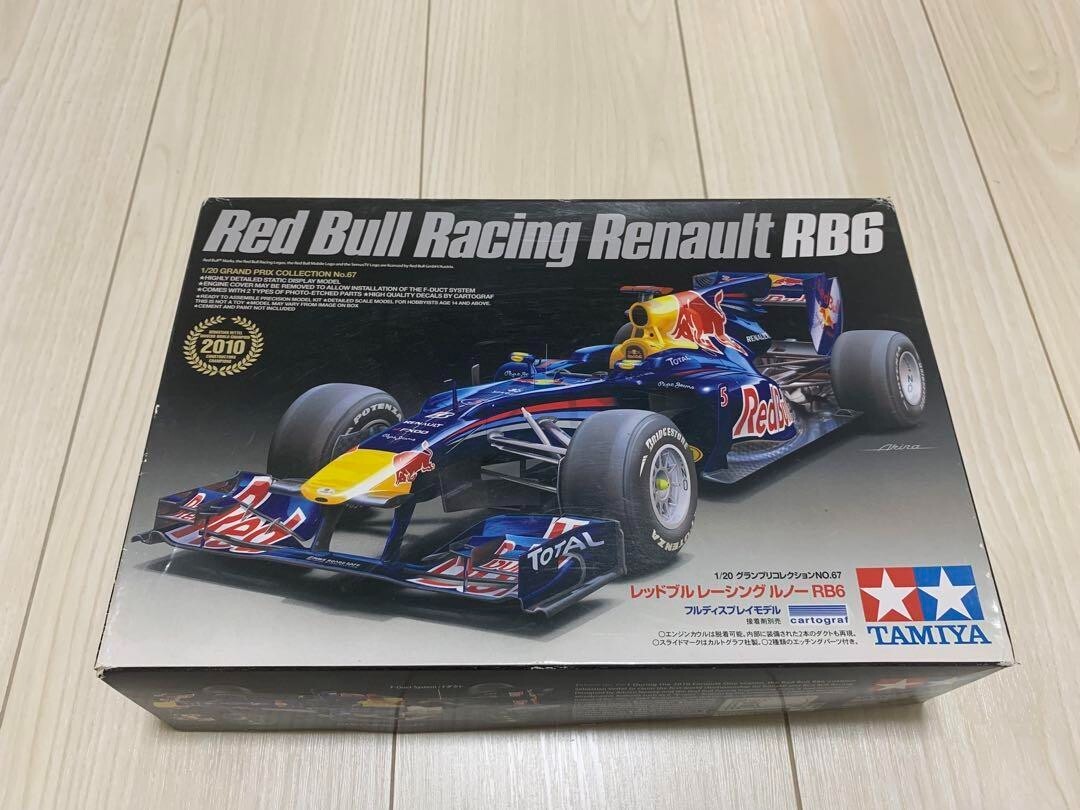 TAMIYA 1/20 Red Bull Racing Renault RB6 Plastic model | eBay