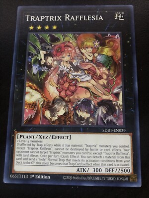 Traptrix Rafflesia - SDBT-EN039 - Common - 1st Edition x1 - Near Mint ...