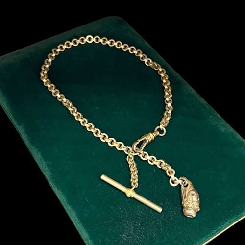 Antique Vintage Georgian Sterling Silver Eagle Watch Chain Fob Necklace ...