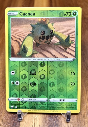 Cacnea 004/163 Reverse Holo Battle Styles Pokemon Card NM | eBay