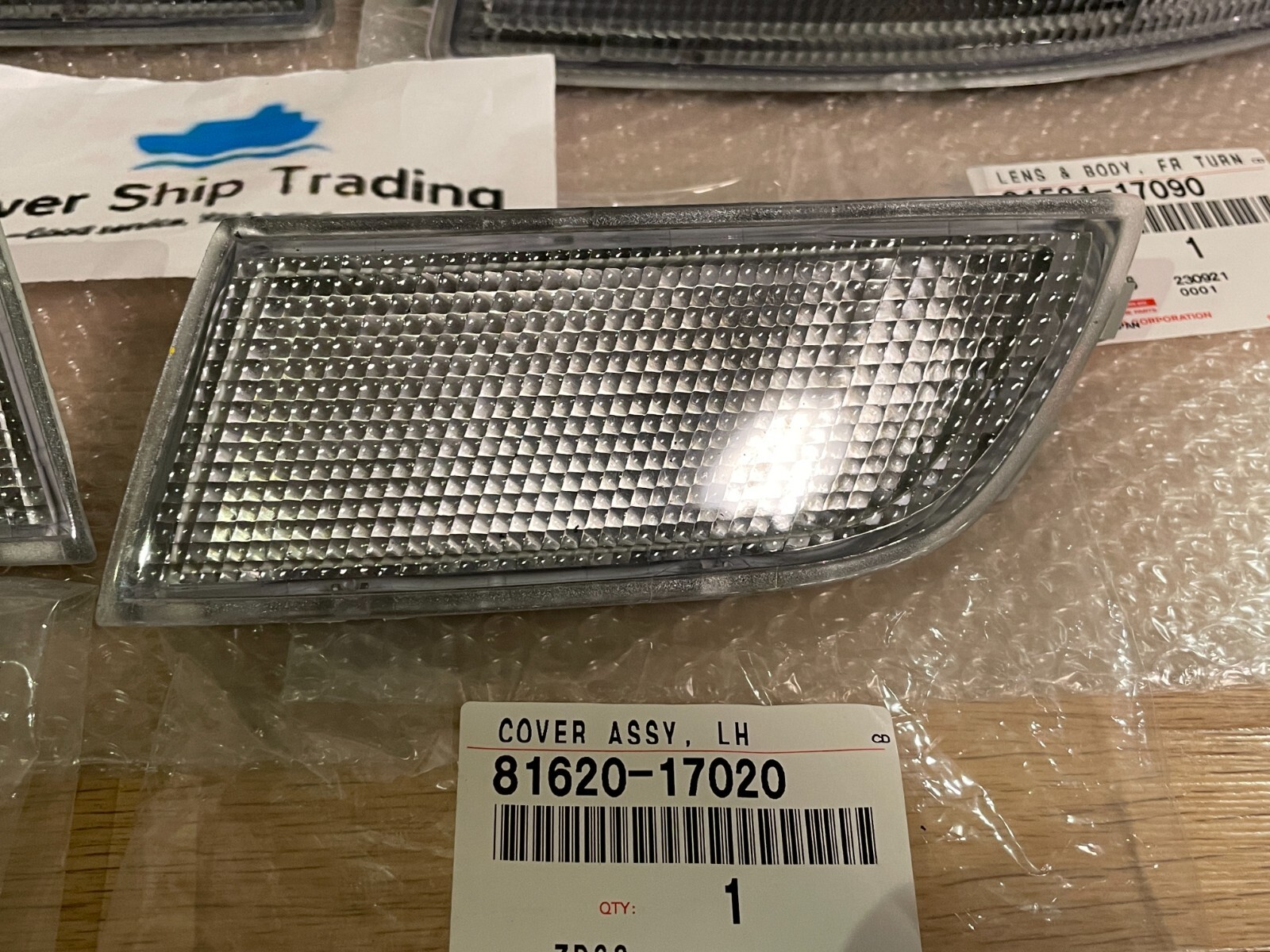 Toyota Genuine MR2 SW20 Front Clear Turn Signal Light Lamp Lens Left ...