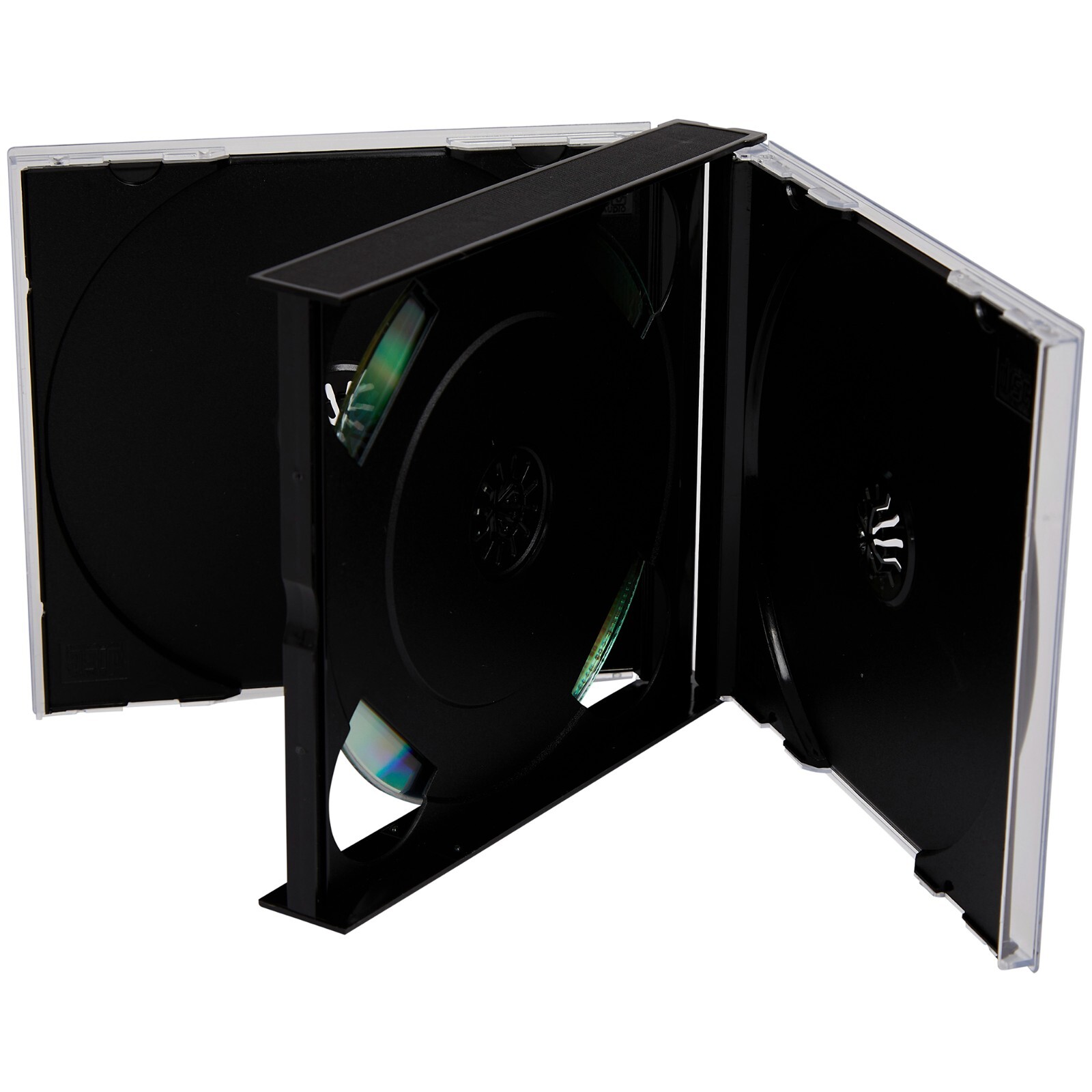 5 x Multi 4 CD DVD Blu Ray Disc Cases for 4 Discs 25mm | eBay UK