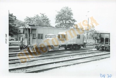 Vtg 1967 Railroad Train Photo 21611 NCY New York Central Caboose P00655 ...