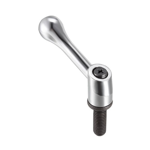 M10 x 25mm Adjustable Clamping Handle Lever Thread Ratchet Male ...