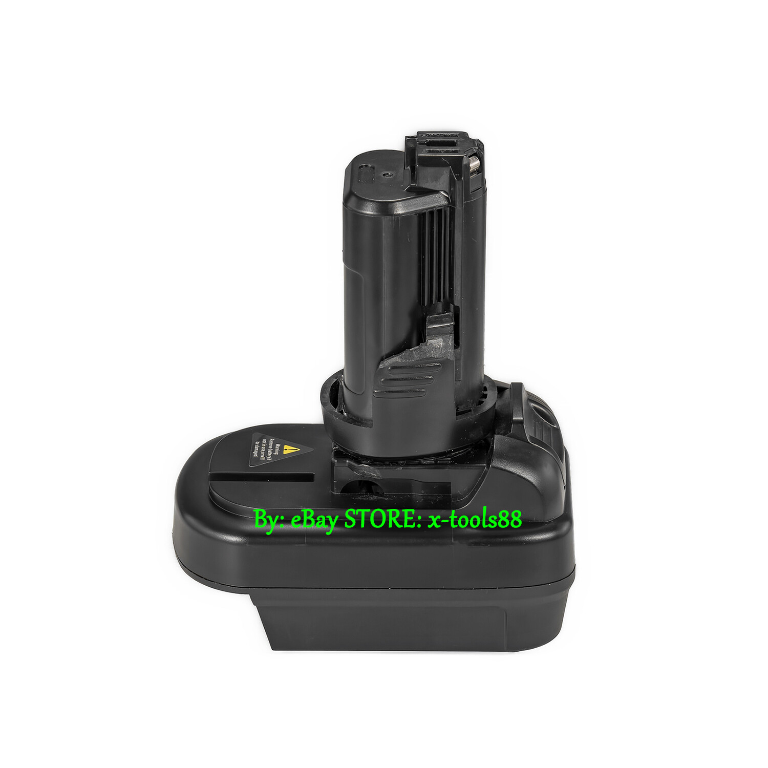 Adapter for DeWalt 20v/Milwaukee M18 Battery To Dremel 12v 8220, Bosch ...