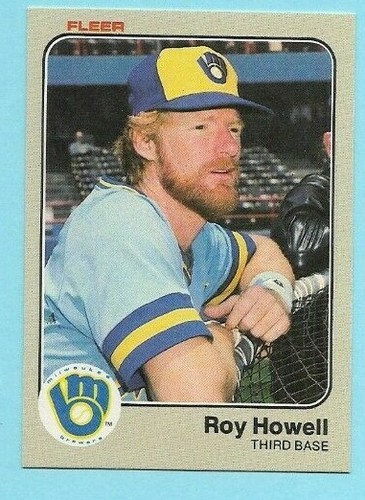1983 Fleer Baseball #36 Roy Howell | eBay