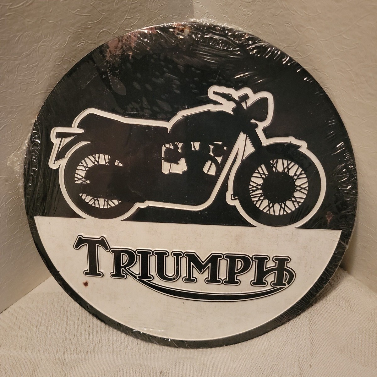 Triumph Vintage Logo Triumph Legendary Motorcycles Tin Sign | Triumph
