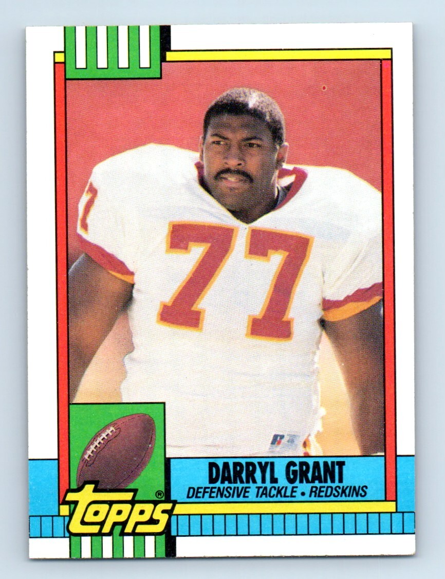 1990 Topps Darryl Grant Washington Redskins #135 | eBay