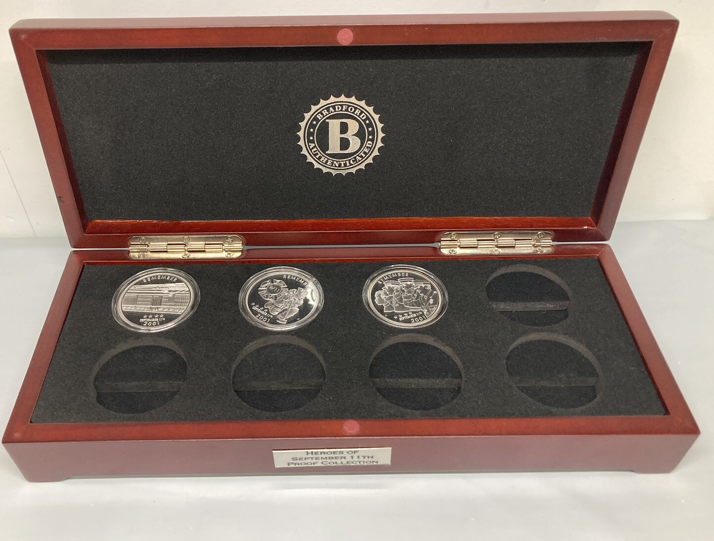 Bradford Authenticated-Heroes of September 11th Proof Collection (3 ...