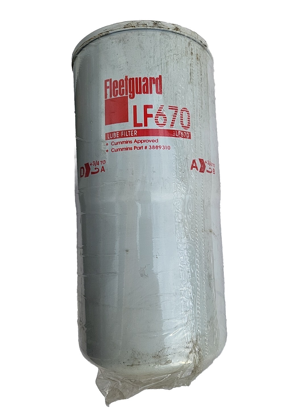 FLEETGUARD LF670 - cross reference oil filters | oilfilter ...