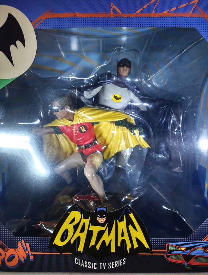 BATMAN & ROBIN 1966 TV SHOW-1/8 SCALE PVC DIORAMA, MIB! FREE SHIPPING ...