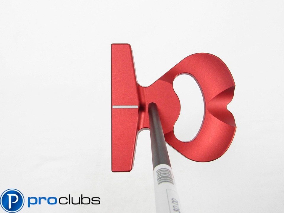 LAB GOLF DIRECTED FORCE 2.1 RED PUTTER 33" TPT SHAFT w/ HEADCOVER ...