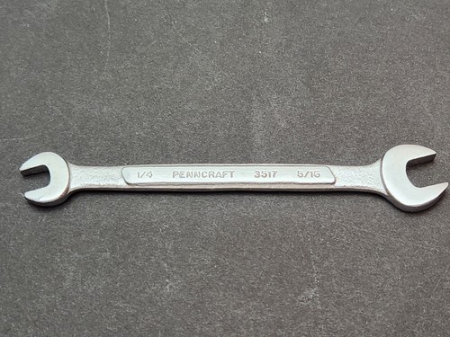 PENNCRAFT 1/4" x 5/16" OPEN END COMBINATION WRENCH #3517 | eBay