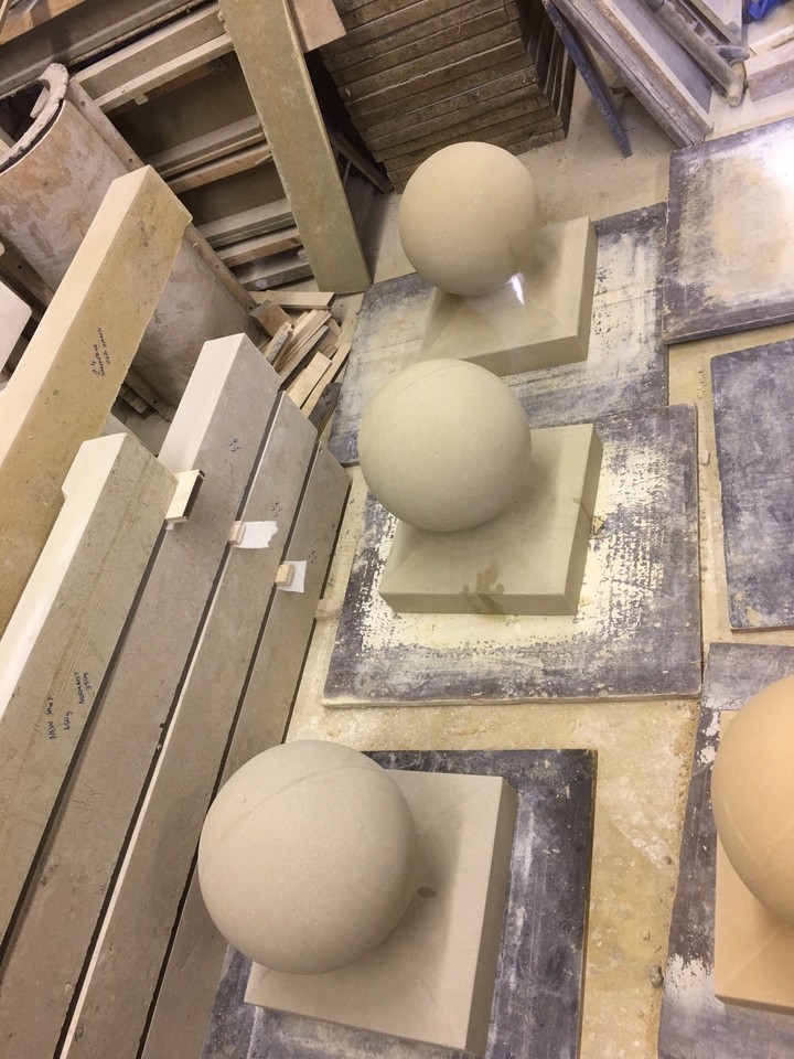 Stone Walling Caps Couping Pier Caps Concrete Cast | eBay UK