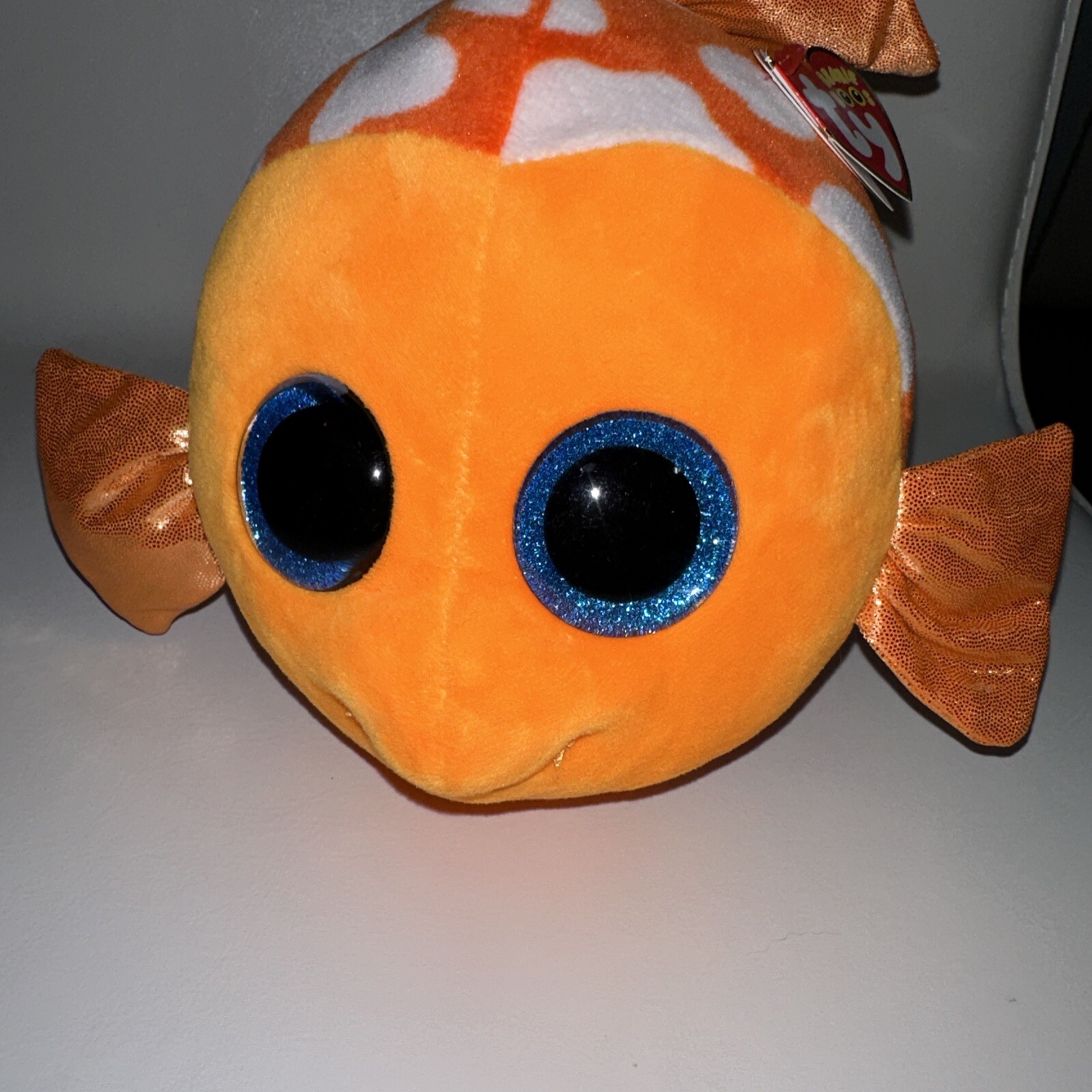 TY Beanie Boos Buddy Size Sami The Orange Fish 12" | eBay