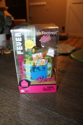 Barbie Fashion Fever Room Fab Footrest & Chinese Take-Out NRFB | eBay