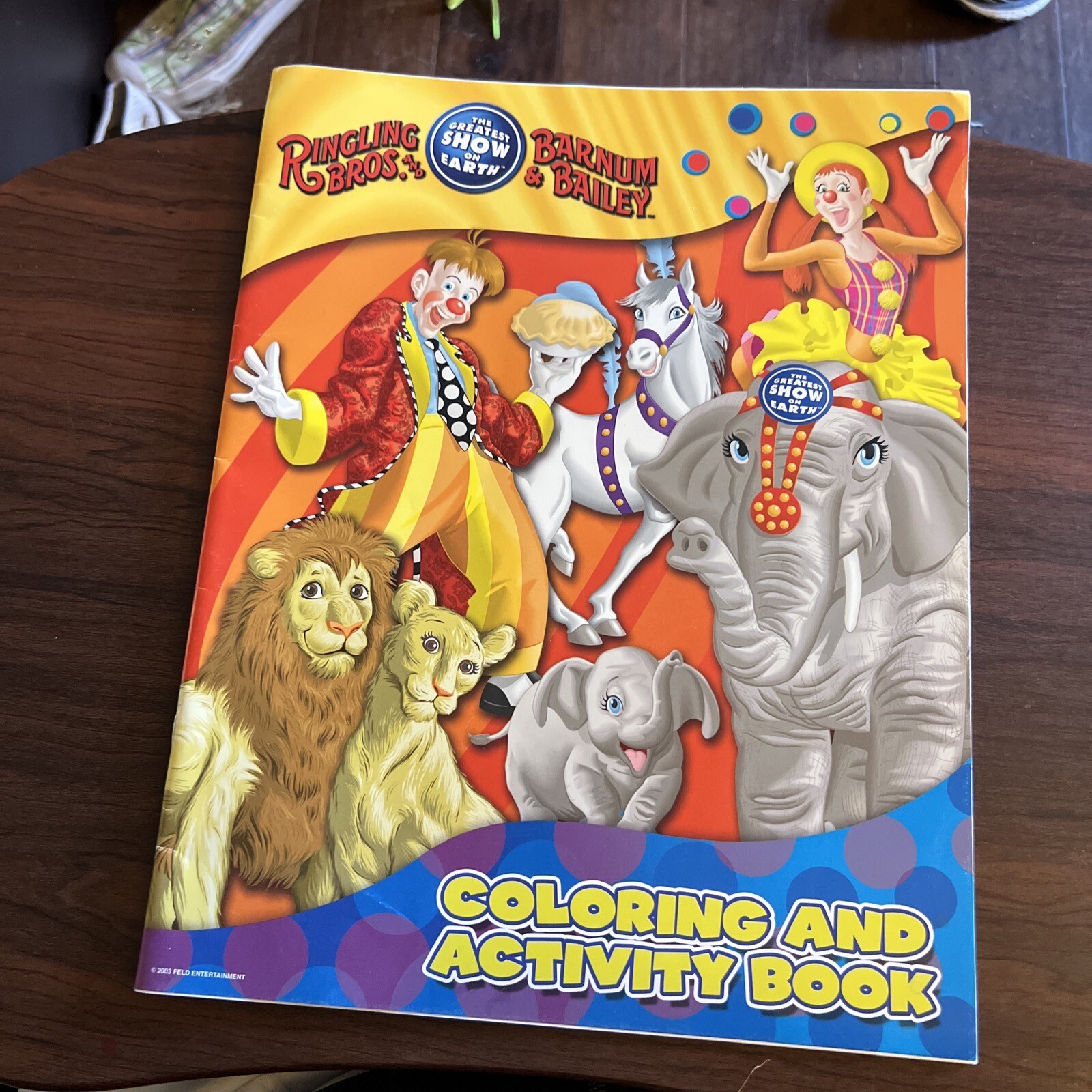 Ringling Bros and Barnum Bailey Circus Show Coloring Book, Mostly ...