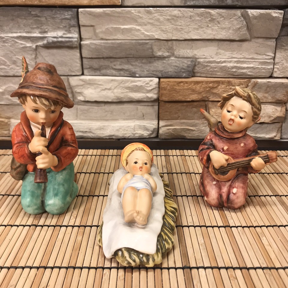 Rare & Hard To Find Goebel Hummel Nativity 14 Piece Set #260 Jumbo ...