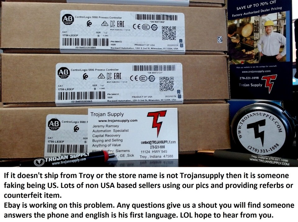 2022 sealed Allen Bradley 1756-L83EP | eBay