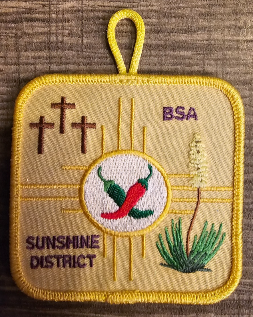 BSA Yucca Council - Sunshine District patch - District Committee | eBay