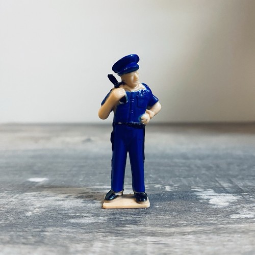 Miniature Vintage 1960s Plastic Police Officer Cop Figure | eBay