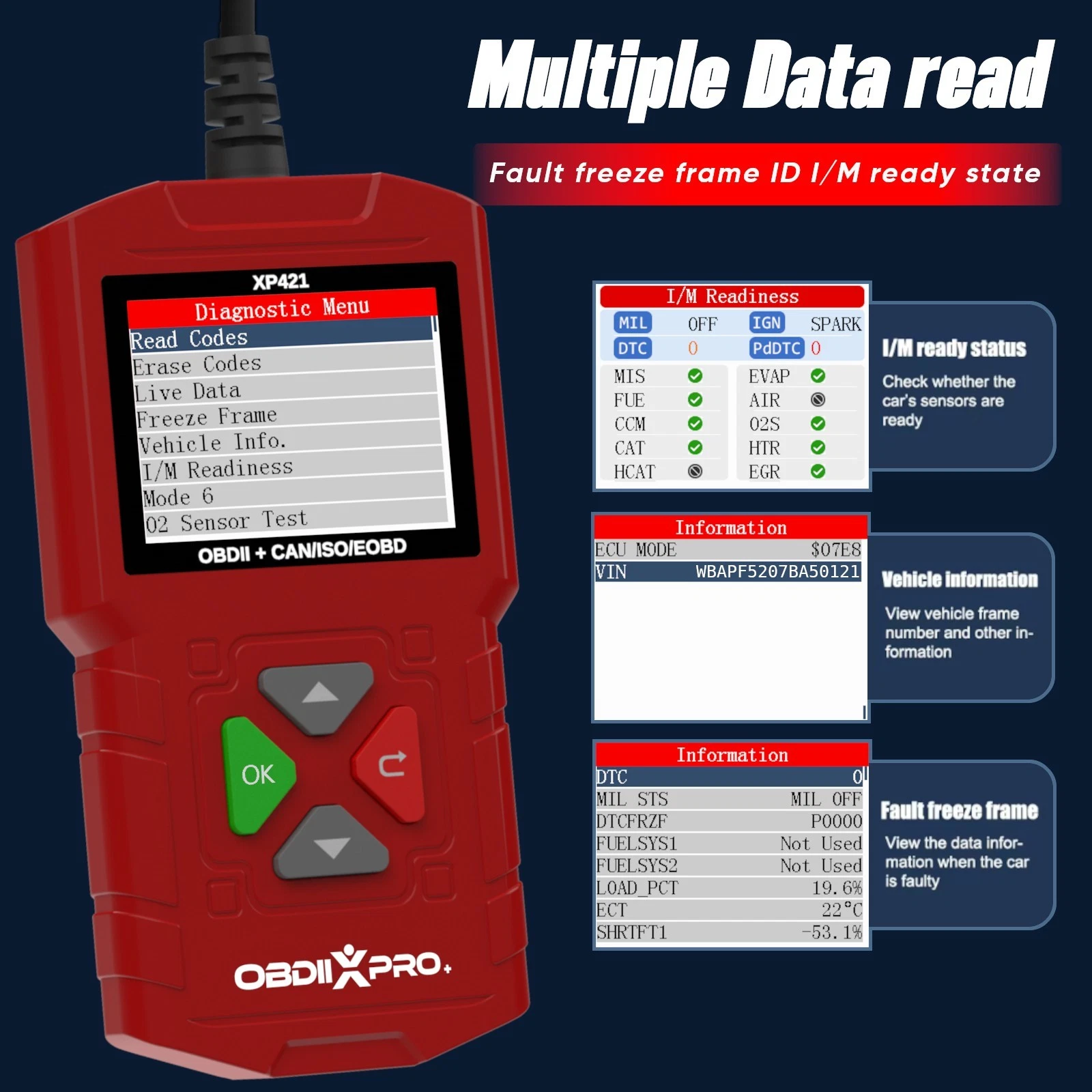 EURO 5 All Motorcycles Engine Diagnostic tool OBD2 Motorbike fault code ...