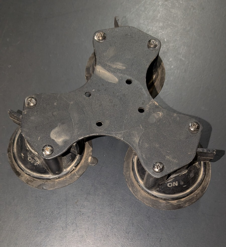 SAVE BIG! RAM PRO Triple Suction Cup Base 3 Cups Window Mount RAP-B-365 ...