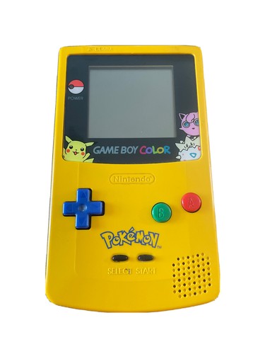 Gameboy Color Pokemon Pikachu Edition Console - 100% Operational. | eBay