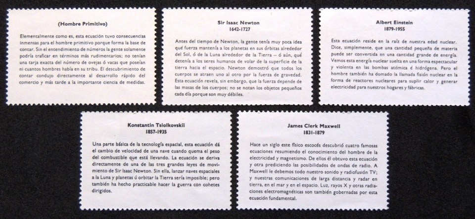 Nicaragua 1971. SC# 877-881/C761-C65. Scientific Formulas. MNH Set | eBay