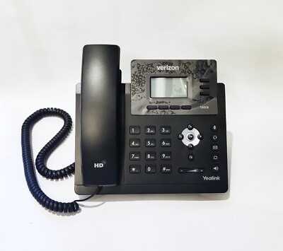 Yealink 3-Line IP Phone with 2.3" LCD, Dual-Port Gigabit Ethernet: SIP ...