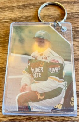#26 Brett Bodine Keychain Quaker State NOS NASCAR | eBay