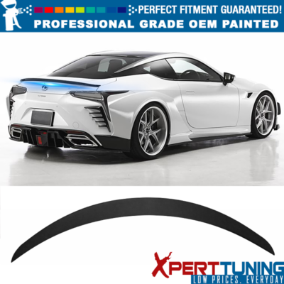 Fits 18-21 Lexus LC500 Factory Flush Mount Trunk Spoiler - OEM Painted ...