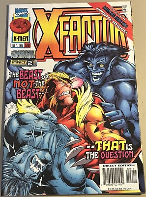 MARVEL COMICS SEPTEMBER 1996 X-FACTOR #126 Onslaught Impact 2 - X-Men B ...