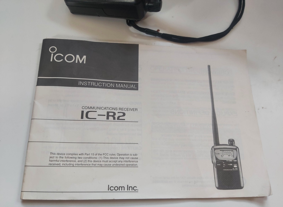 Icom IC-R2 Communications Receiver TESTED AND WORKING | eBay UK