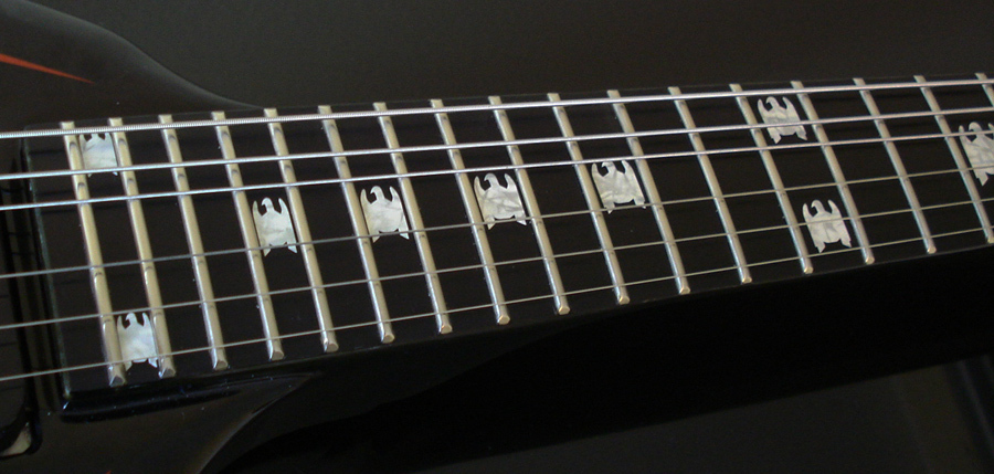 Jeff Hanneman Slayer Eagle ESP MOP Fret Markers Inlay Decals for BASS ...
