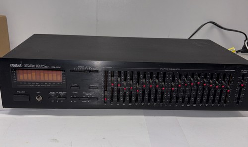 Yamaha EQ-550 Vintage Stereo Graphic Equalizer RARE Made In Japan | eBay