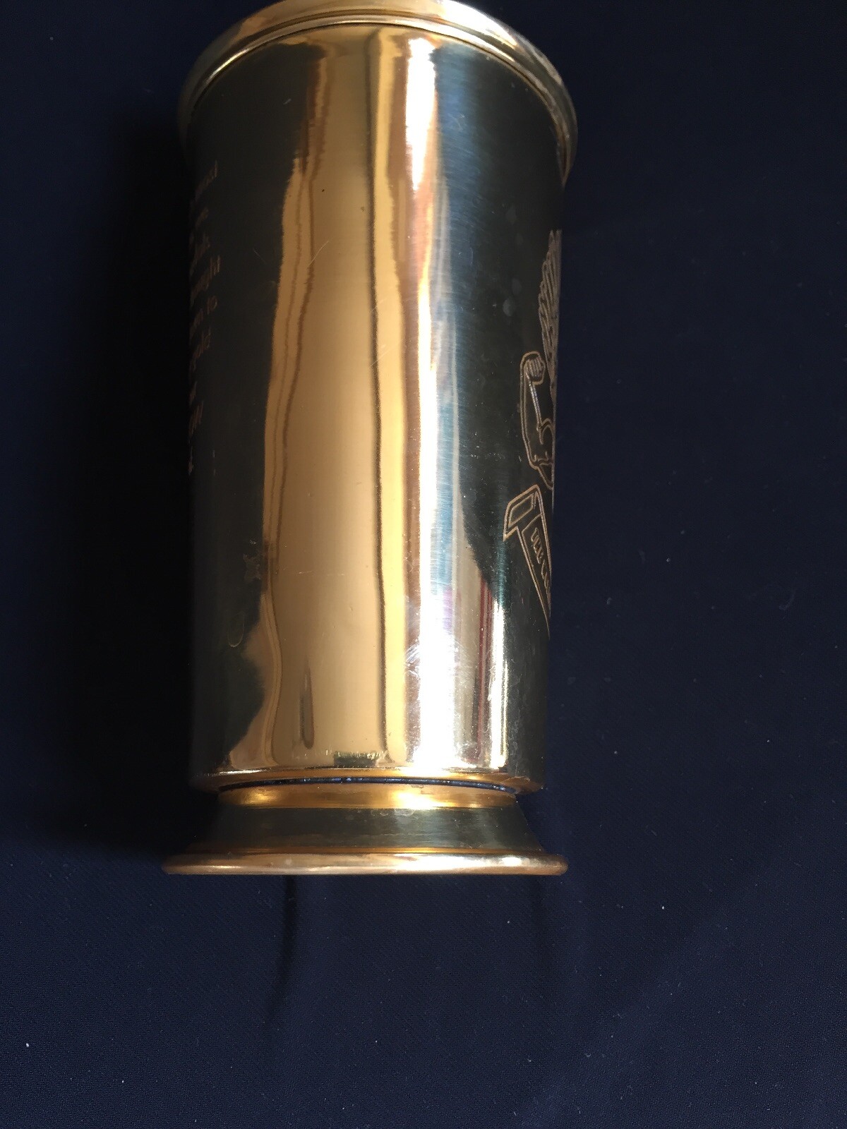 Gold Plated Julep Tin - 42 Below Vodka - Cocktail Cup - Limited Edition ...