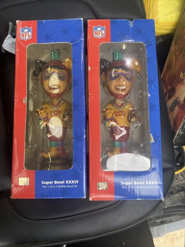SUPER BOWL XXXVI JESTER BOBBLEHEAD FOREVER COLLECTABLES LEGENDS | eBay