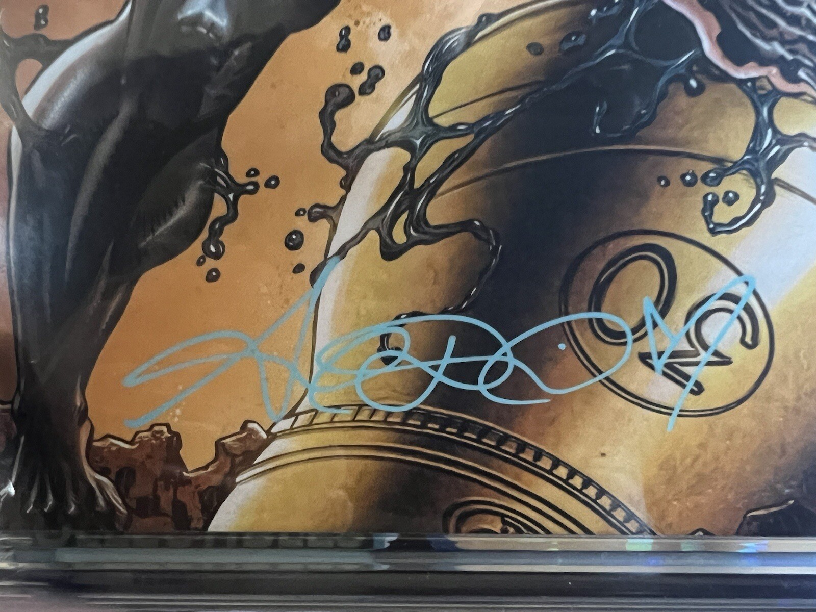 Venom Lethal Protector II #1 :signed by Sam De La Rosa & Ariel Diaz CGC ...