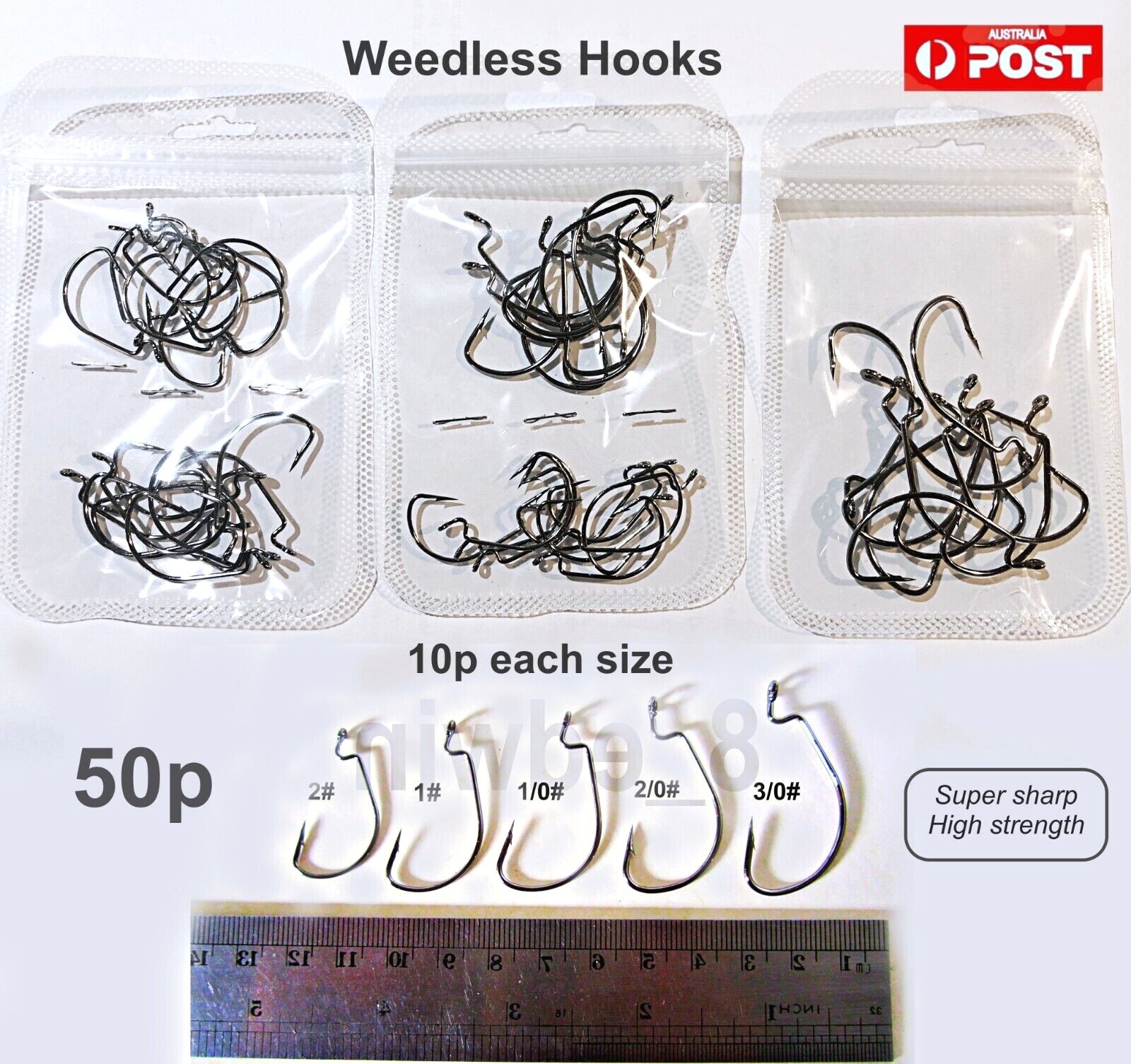 Sabiki Bait Jig Hook Real fish skin Yakka Herring Slimies Lures ...