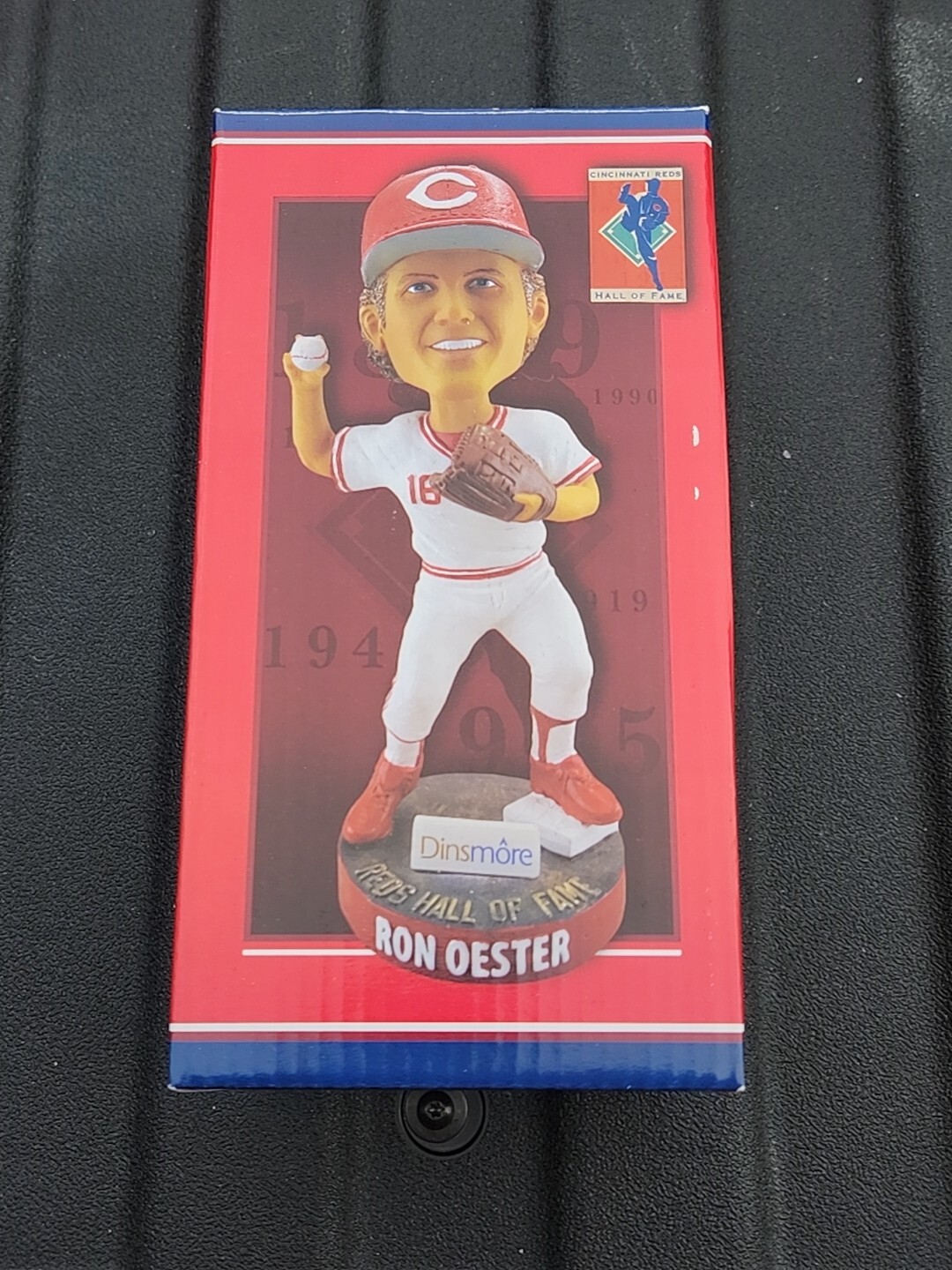 Ron Oester Cincinnati Reds Hall of Fame Ltd Ed DINSMORE Bobblehead | eBay